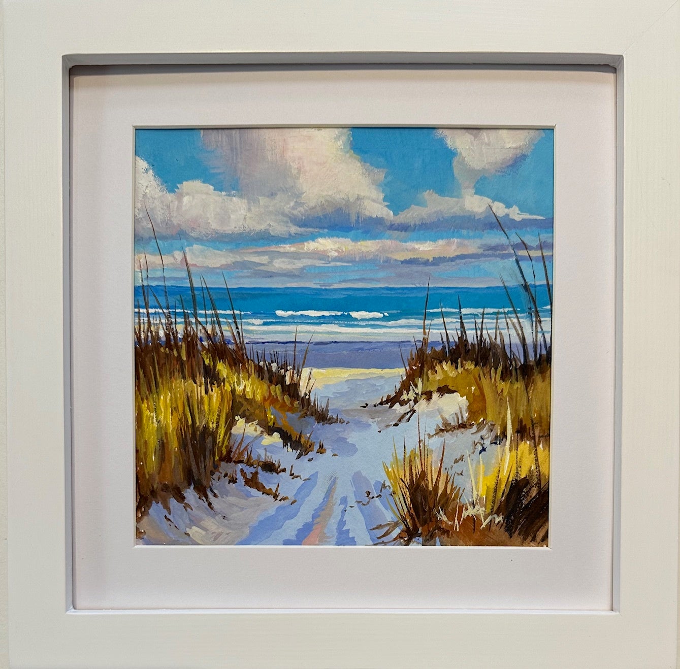 Original Watercolor "Dune Light" by Cory Wright | Cove.